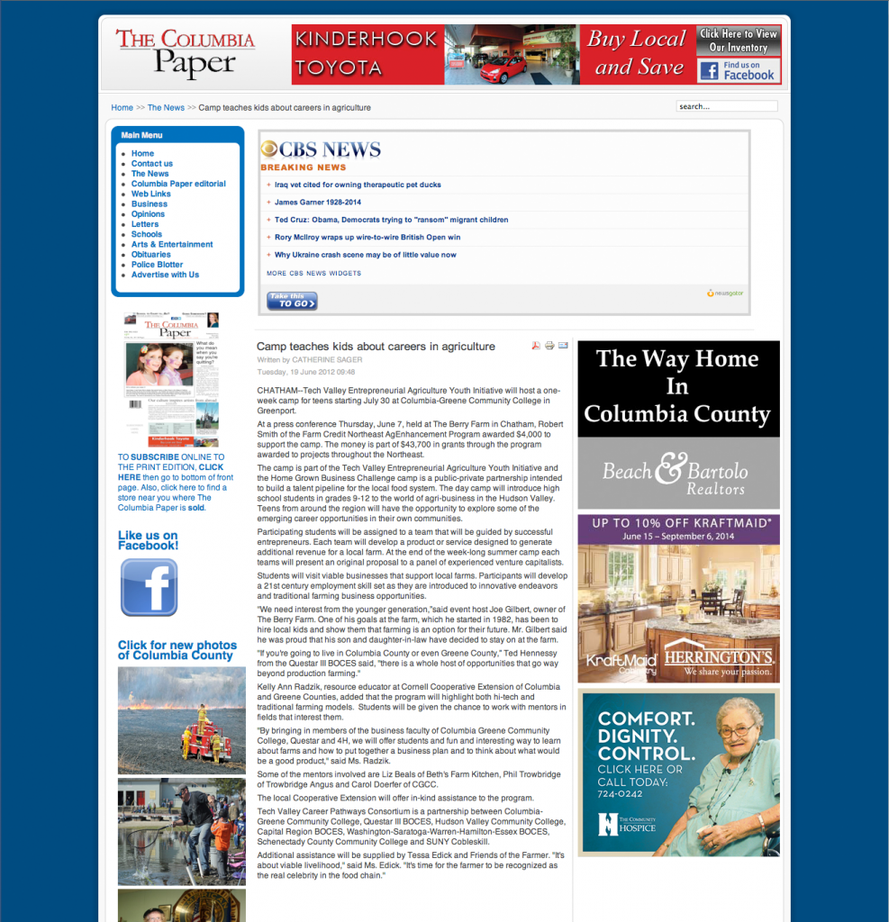 2012-06-19 The Columbia Paper – FarmOn! Foundation